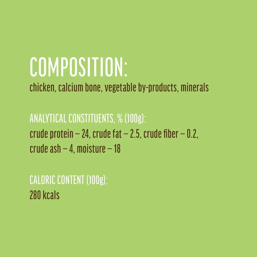 Calcium bones with chicken (55g) for Dogs (Small Breed) - PETCO KWT