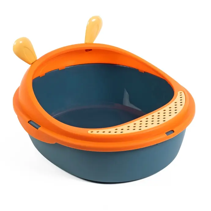 Petco Kitten Monster Semi-Enclosed Cat Litter Box with FREE Scooper ...