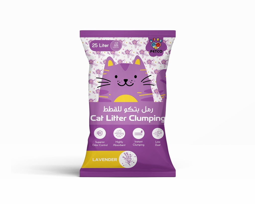 Petco Lavender Cat Litter 25L - PETCO KWT