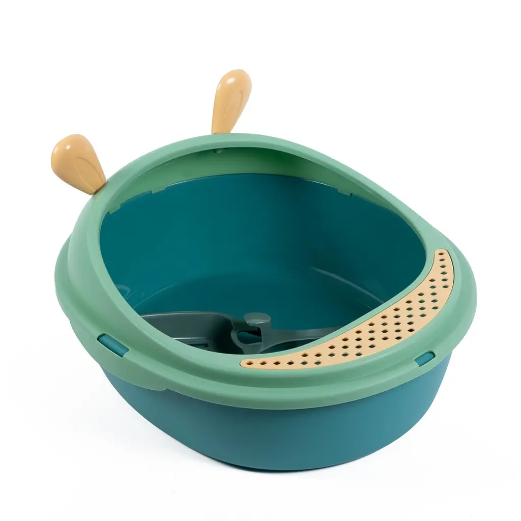 Petco Kitten Monster Semi-Enclosed Cat Litter Box with FREE Scooper ...