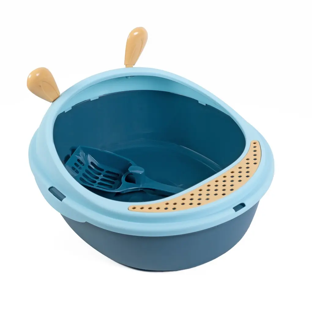 Petco Kitten Monster Semi-Enclosed Cat Litter Box with FREE Scooper ...